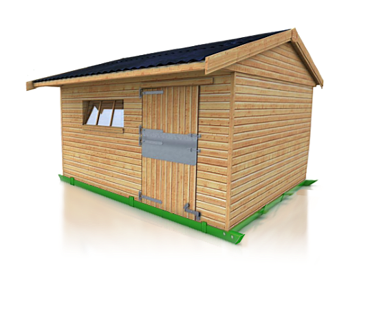 Jarrow Single Timber Stable/Tackroom 16ft x 12ft - DSBuildings